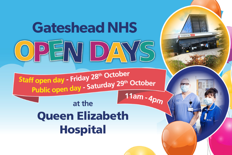 Meet your local NHS at Gateshead’s biggest ever open day - Gateshead Health