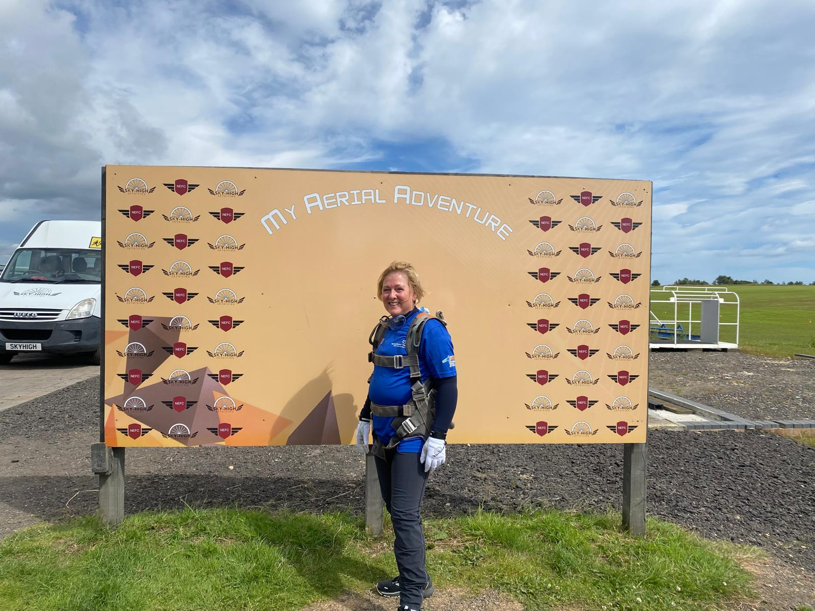 Gateshead Health’s Non-Executive Director skydives 10,000ft for our ...