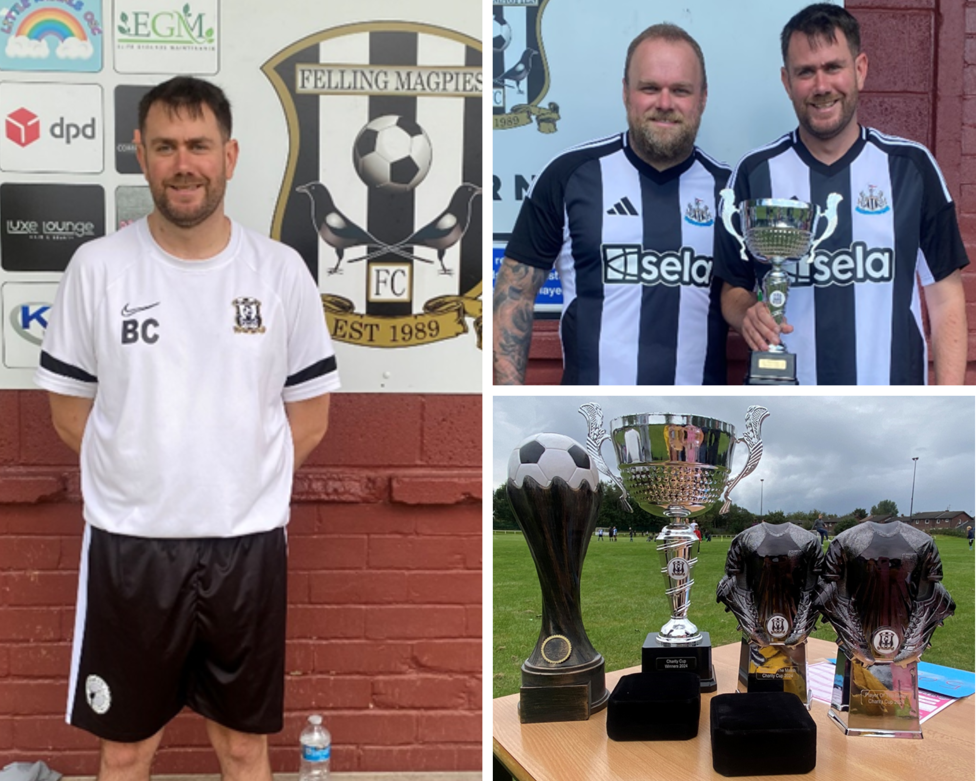 Felling Magpies coach scores big for charity: Bowman Coates raises ...