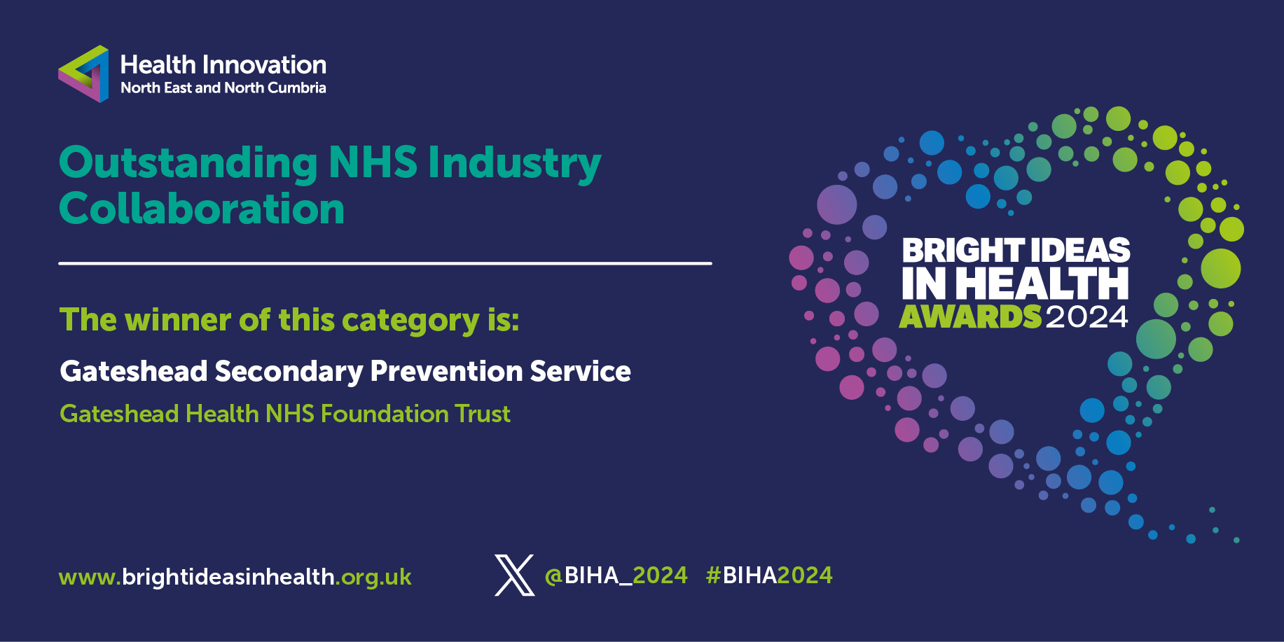 Gateshead Health wins prestigious award for NHS industry collaboration ...