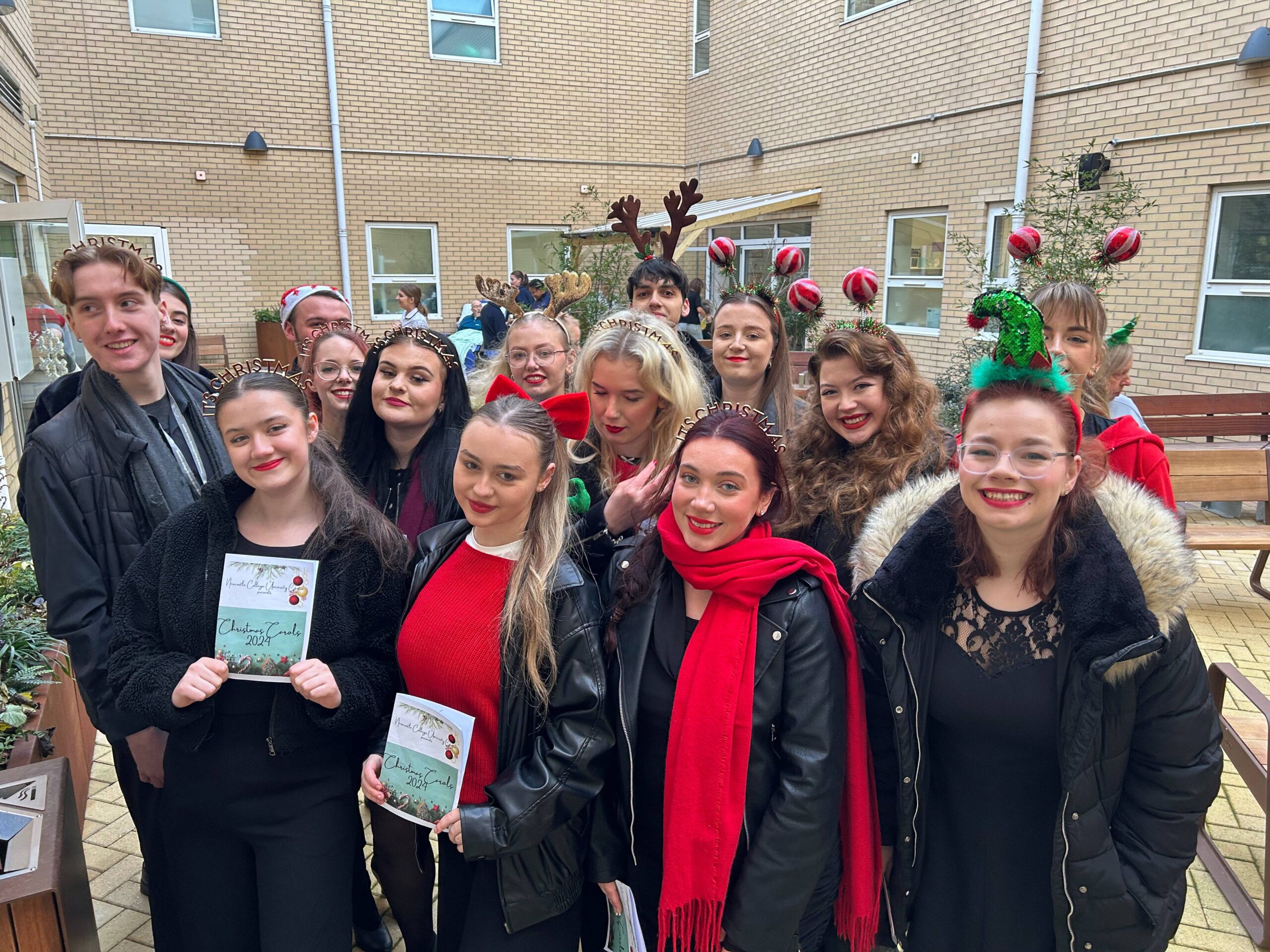 Newcastle College Musical Theatre student’s bring festive cheer to ...