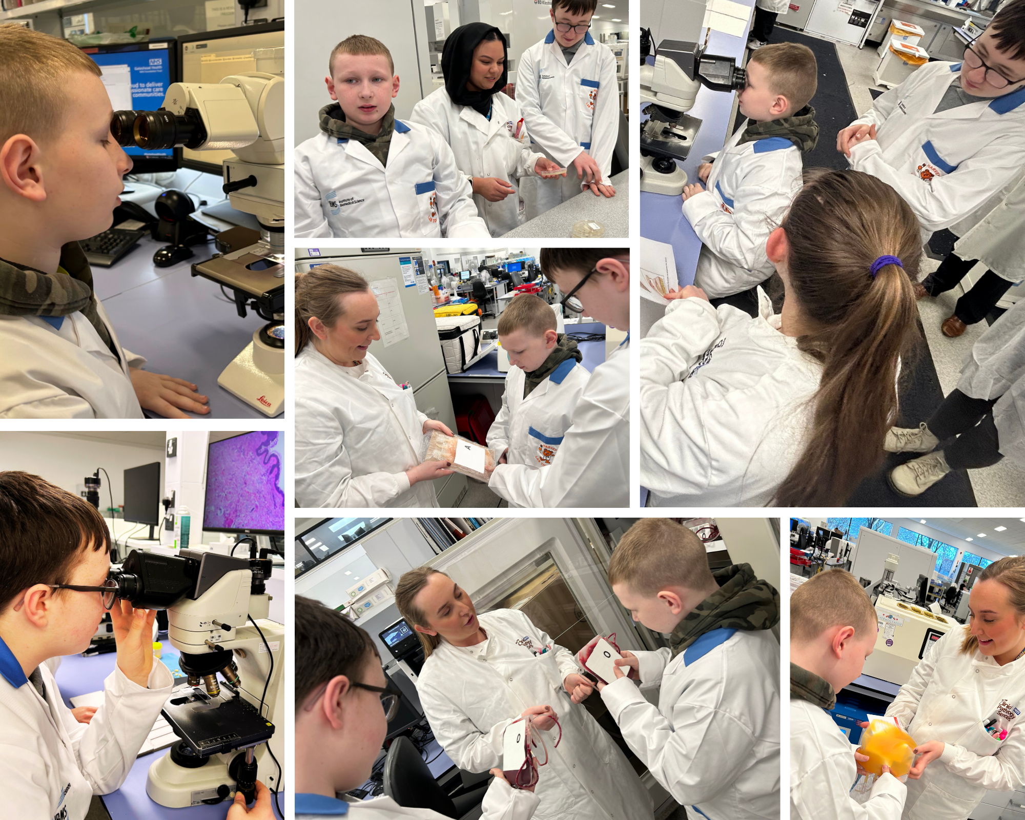 Gateshead Health hosts its first ever Harvey’s Lab Tour - Gateshead Health