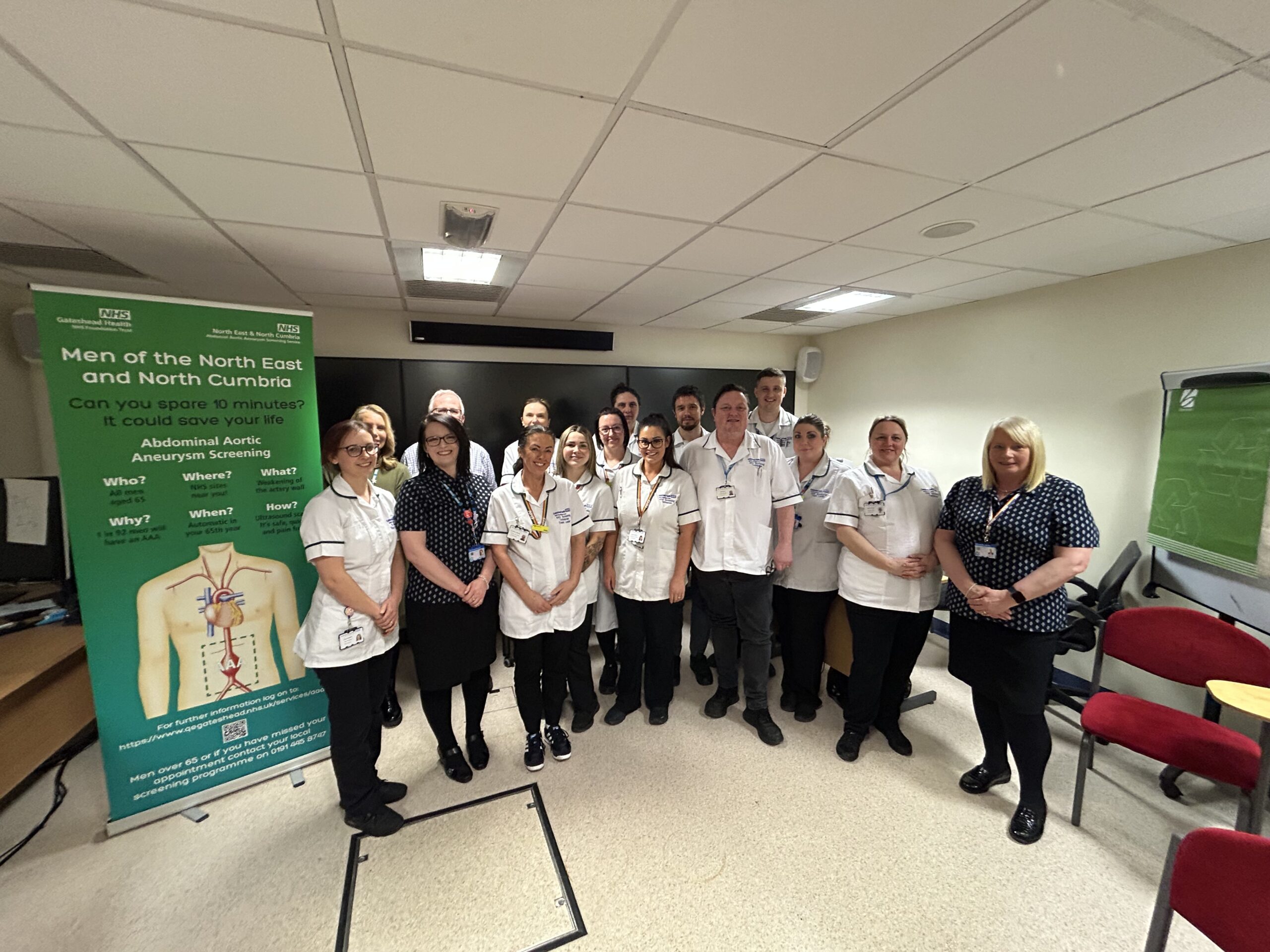 Raising awareness of Abdominal Aortic Aneurysm (AAA) screening ...